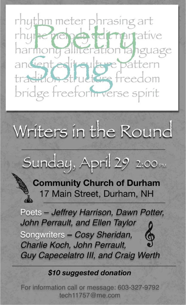 Upcoming Poetry Event - Portsmouth Poet Laureate Program