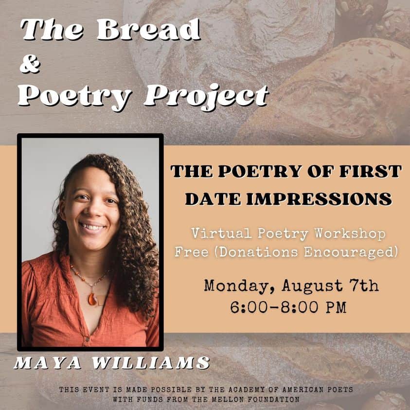 Virtual Workshop with Maya Williams - Portsmouth Poet Laureate Program